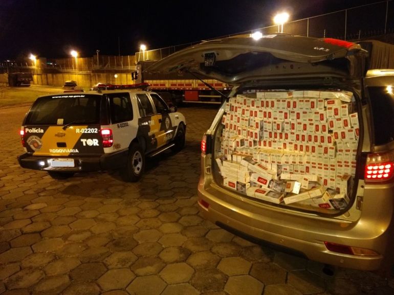 Polícia Apreende 30 Mil Maços De Cigarros Na Sp 270 O Imparcial